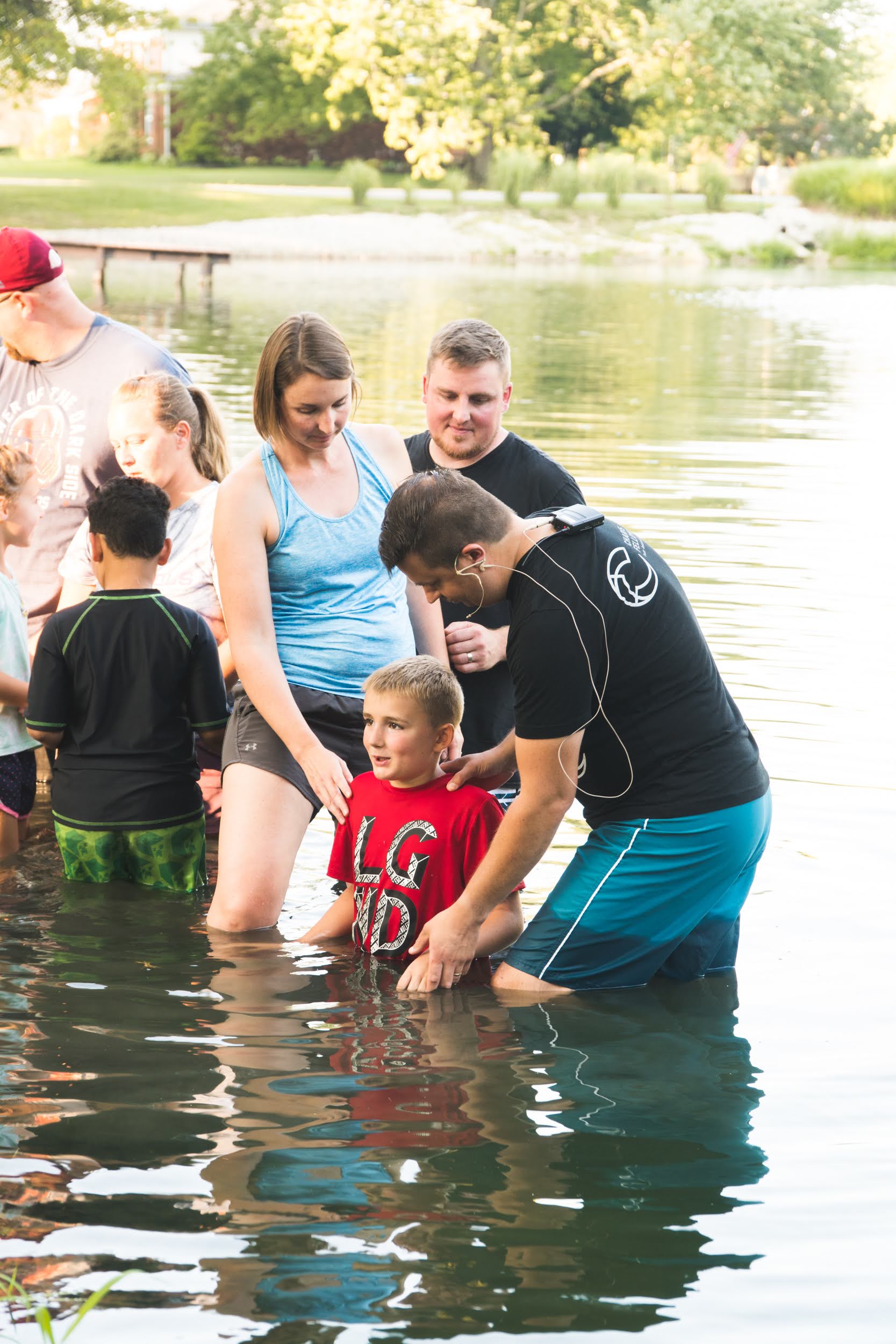 Outdoor Baptism and Child Dedication | East Side Grace Brethren Church