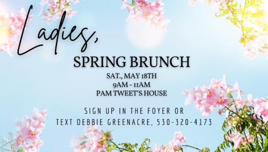 Church Announcements | Sierra Grace Fellowship