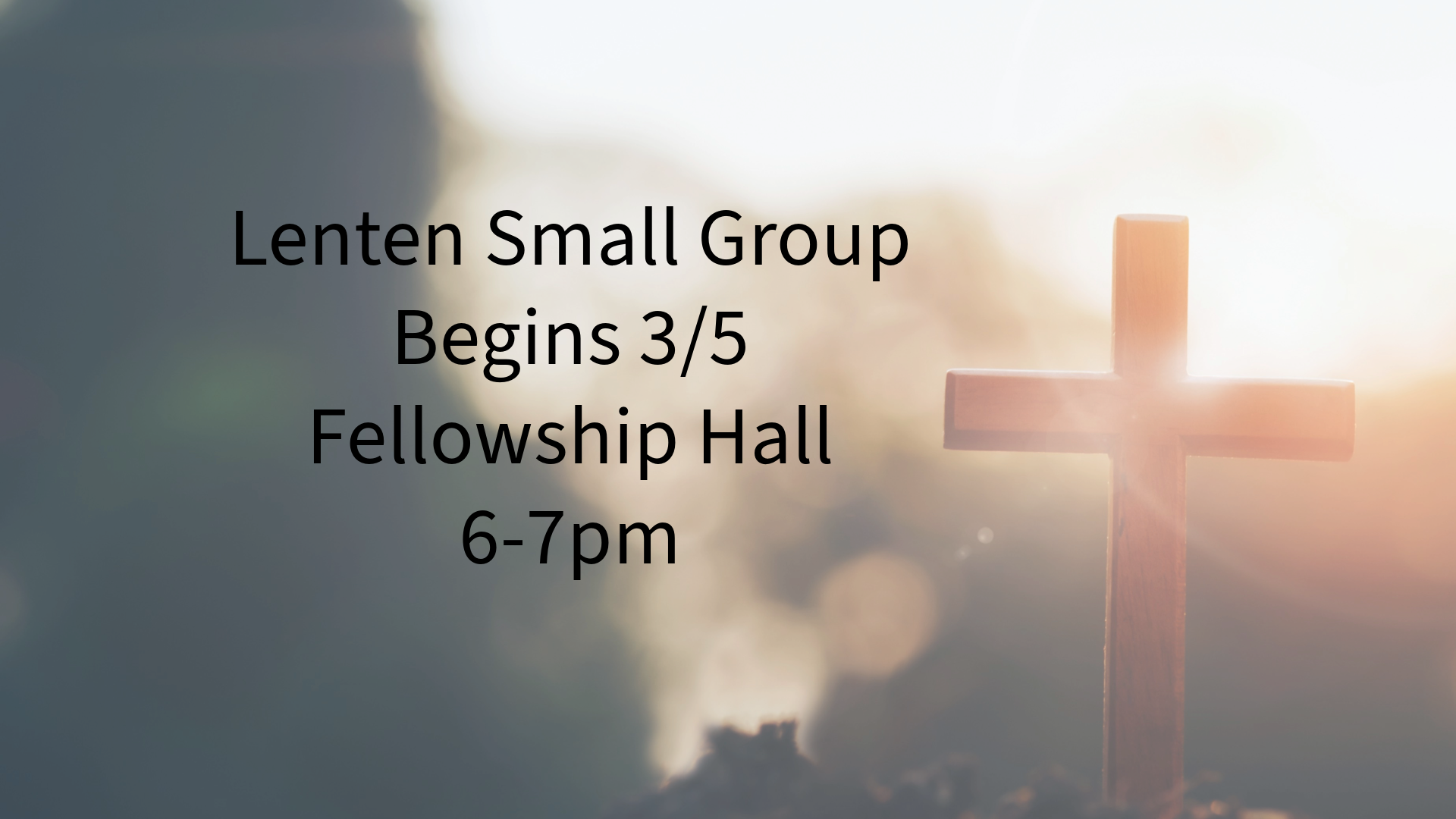 Church Announcements | Sierra Grace Fellowship