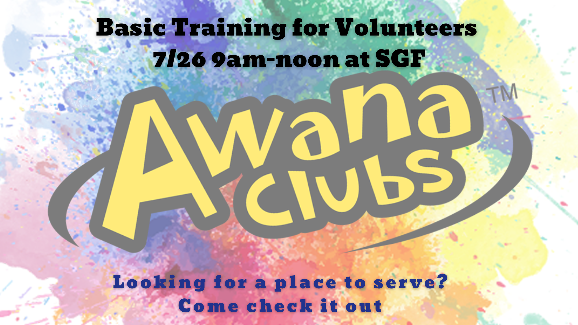 Church Announcements | Sierra Grace Fellowship