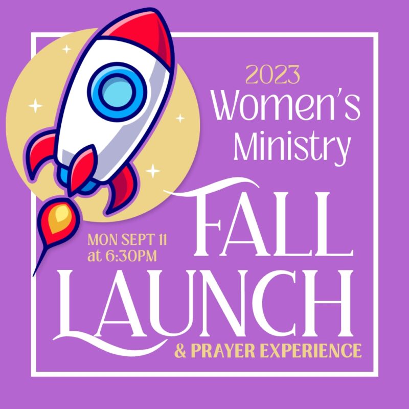 Women’s Ministry Fall Launch & Prayer Experience | Freshwater Community ...
