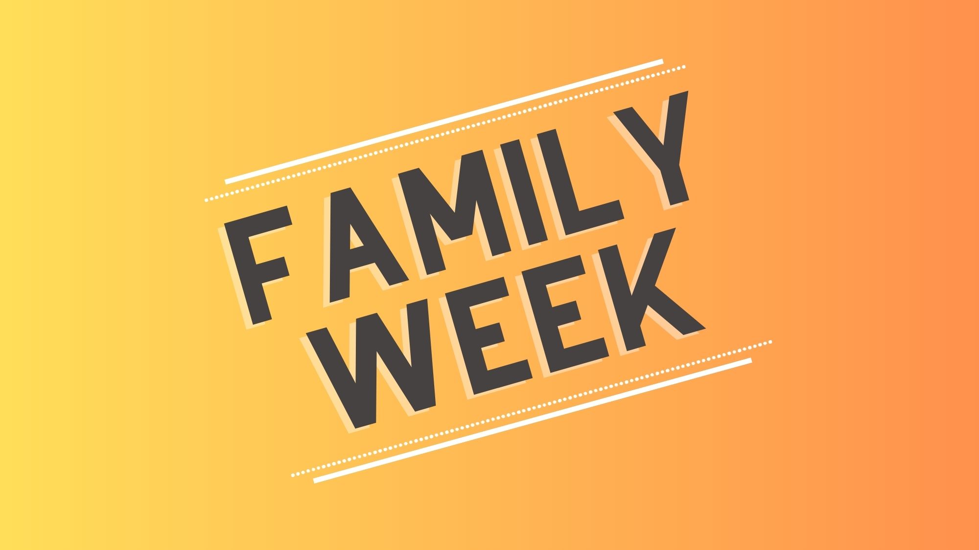 Family Week – Marshall | Mobberly Baptist Church