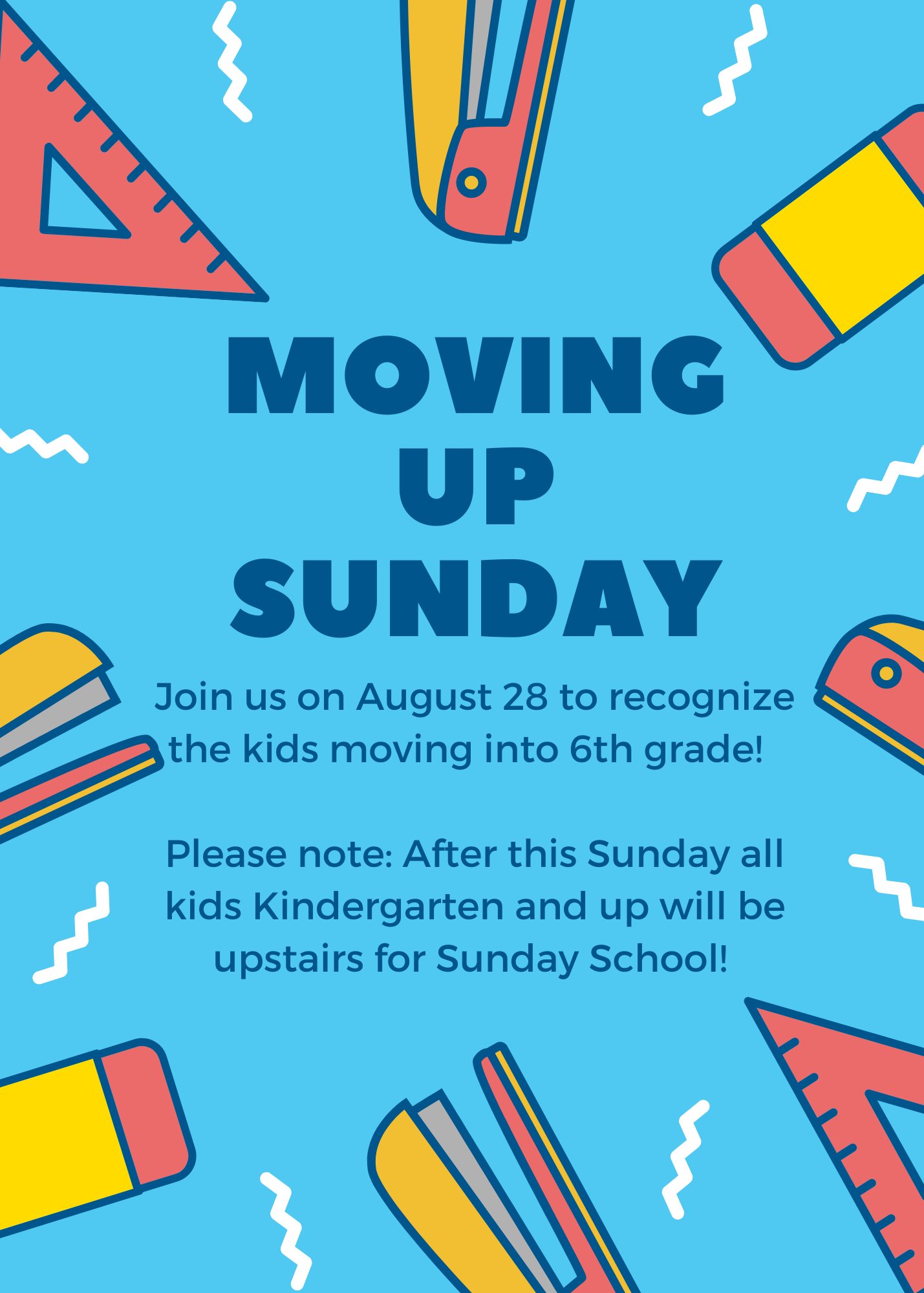 Moving Up Sunday | North Raleigh Church of Christ