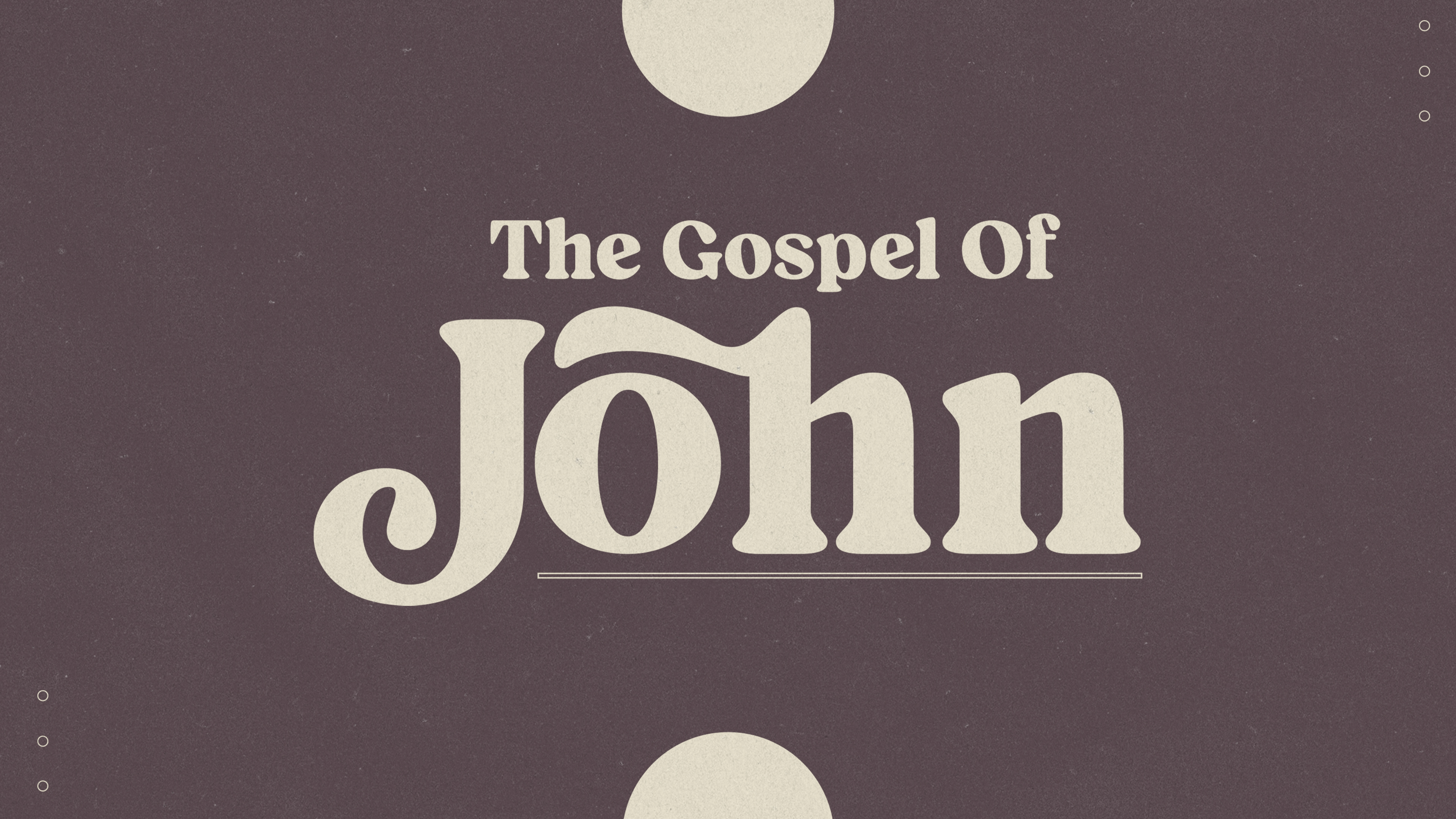 “Perfectly One” | The Gospel of John | Crosspoint City Church ...