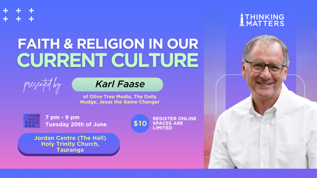 Karl Faase – Faith and Religion in Our Current Culture – Holy Trinity ...