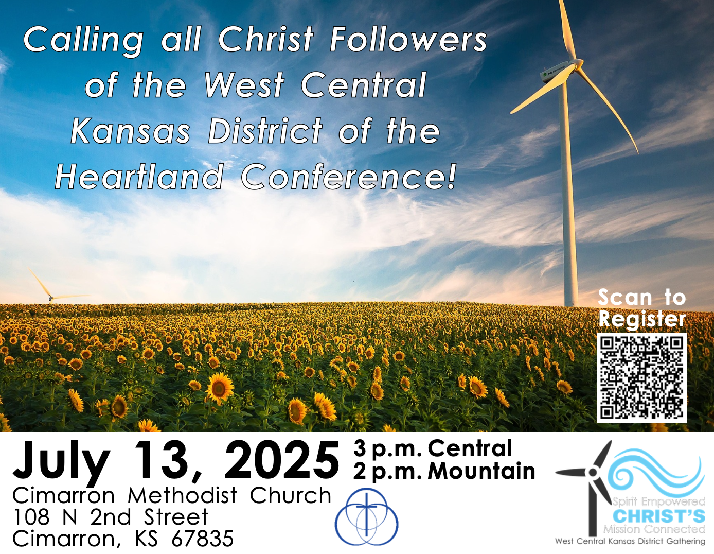 West Central Kansas District Gathering | Heartland Global Methodist Church