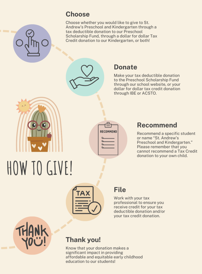 Giving | St. Andrew's Preschool and Kindergarten