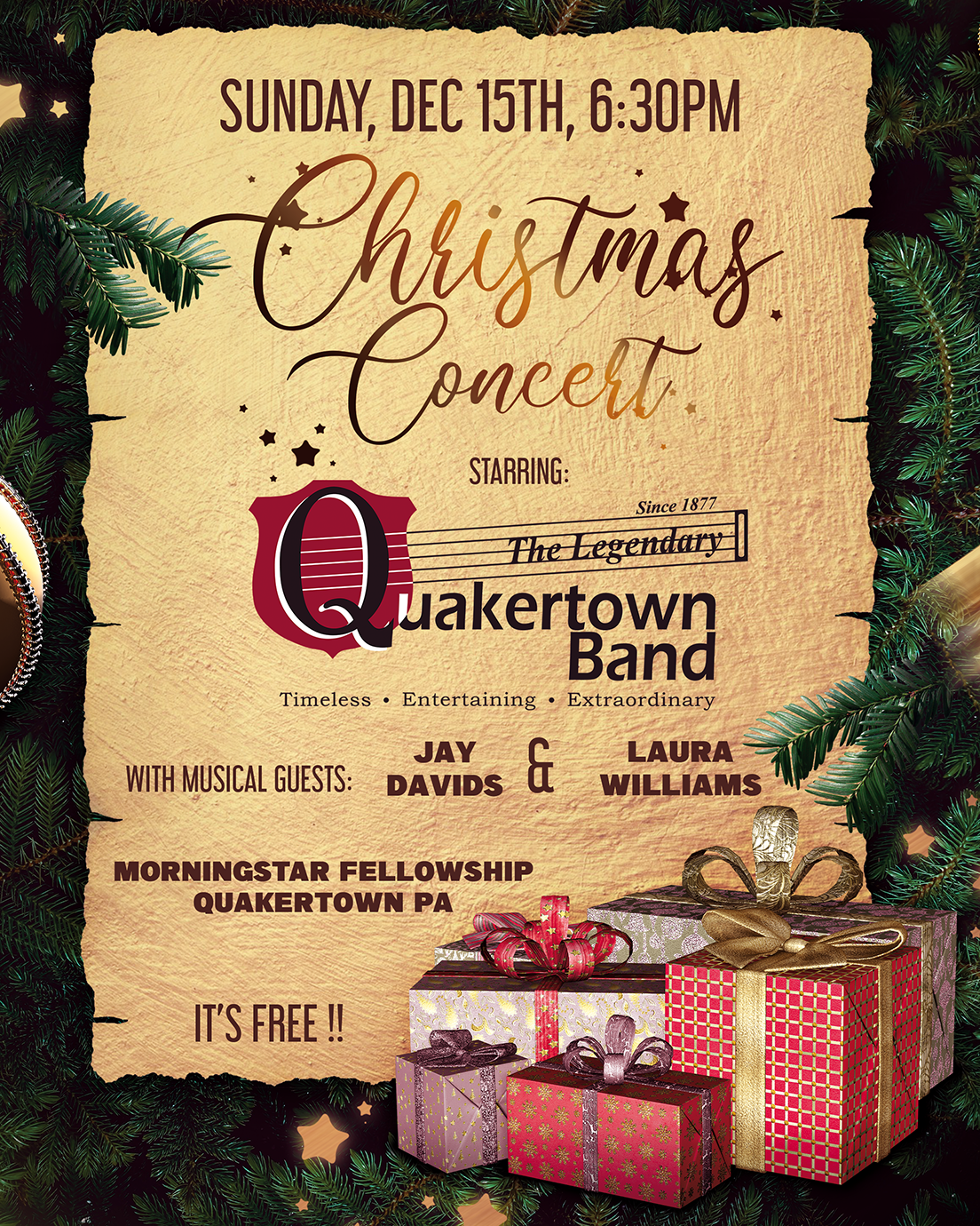 FREE CHRISTMAS CONCERT