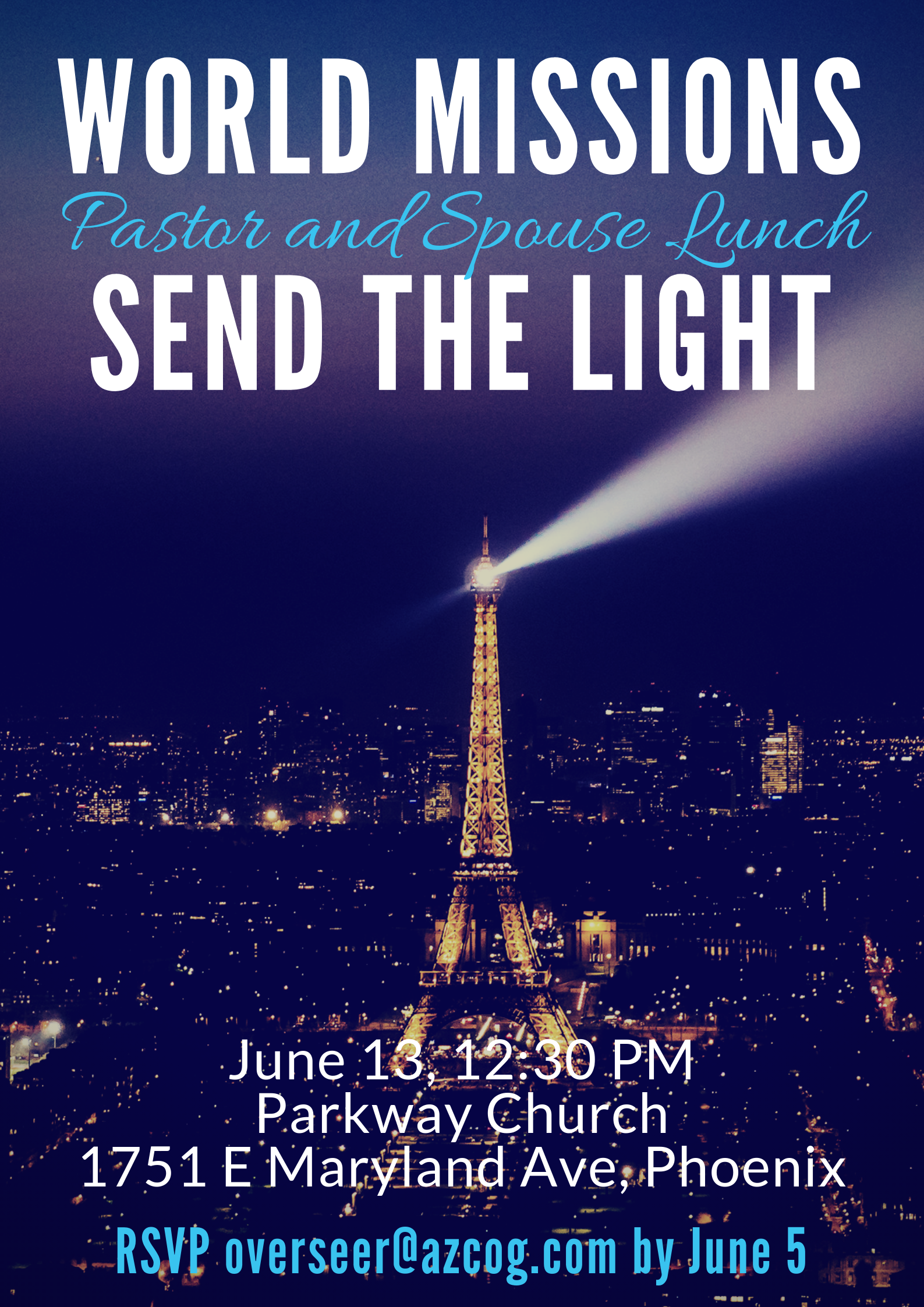 World Missions Pastors and Spouse Lunch | Arizona Church of God