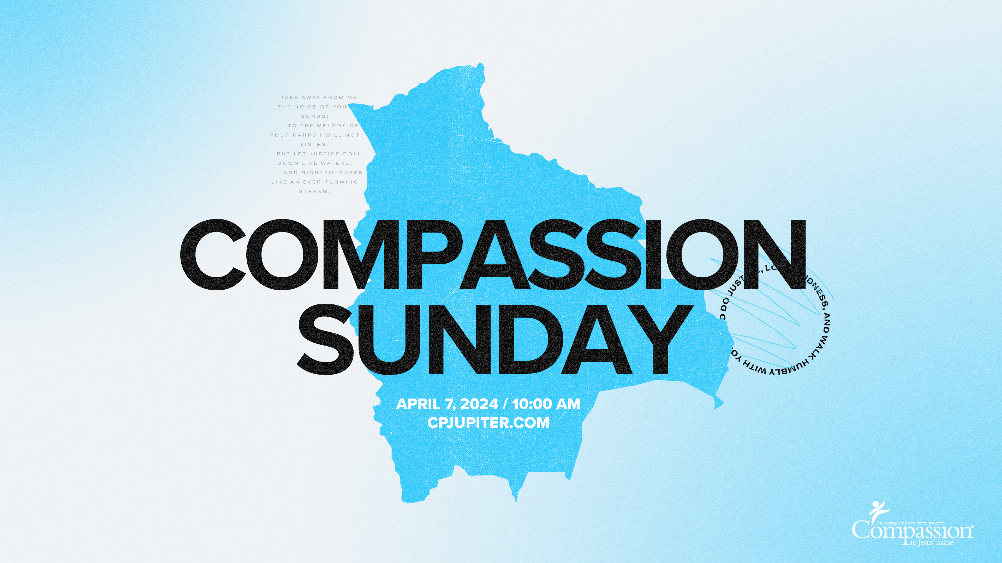 Compassion Sunday: April 7th | CrossPointe Church of Jupiter