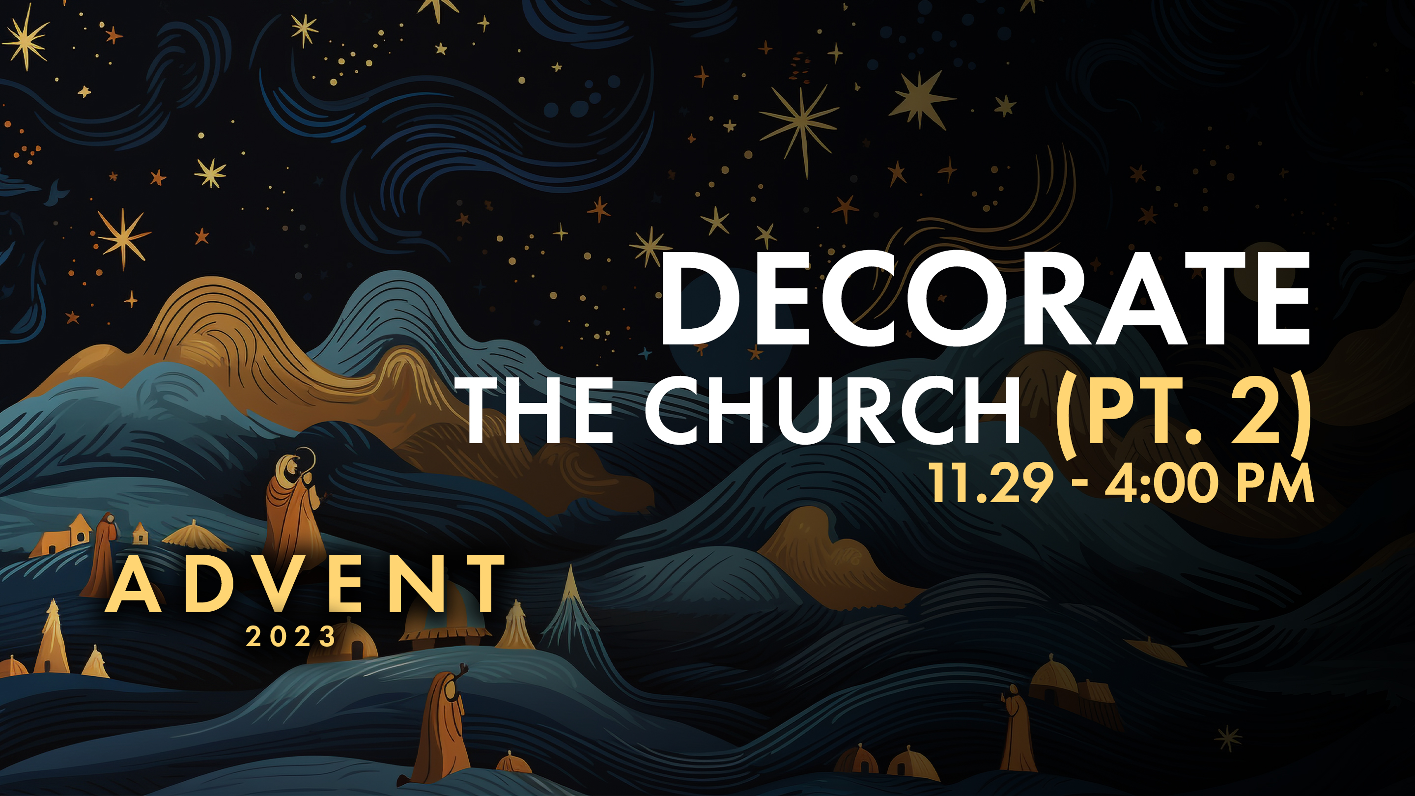 Decorate the Church (Part 2) | Cornerstone Community Church