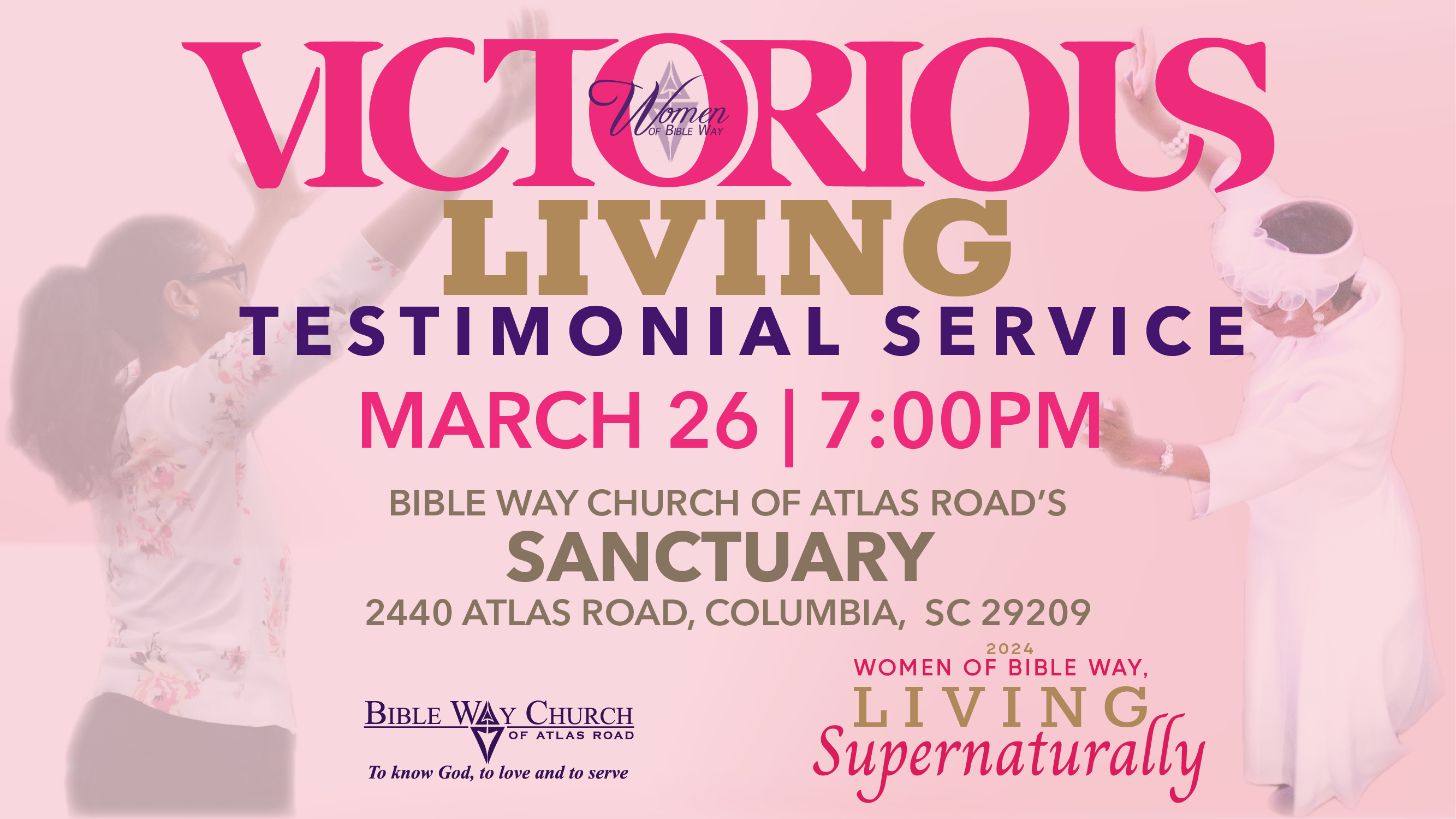 Holy Week: Supernatural Victories Testimonies | Bible Way Church of ...