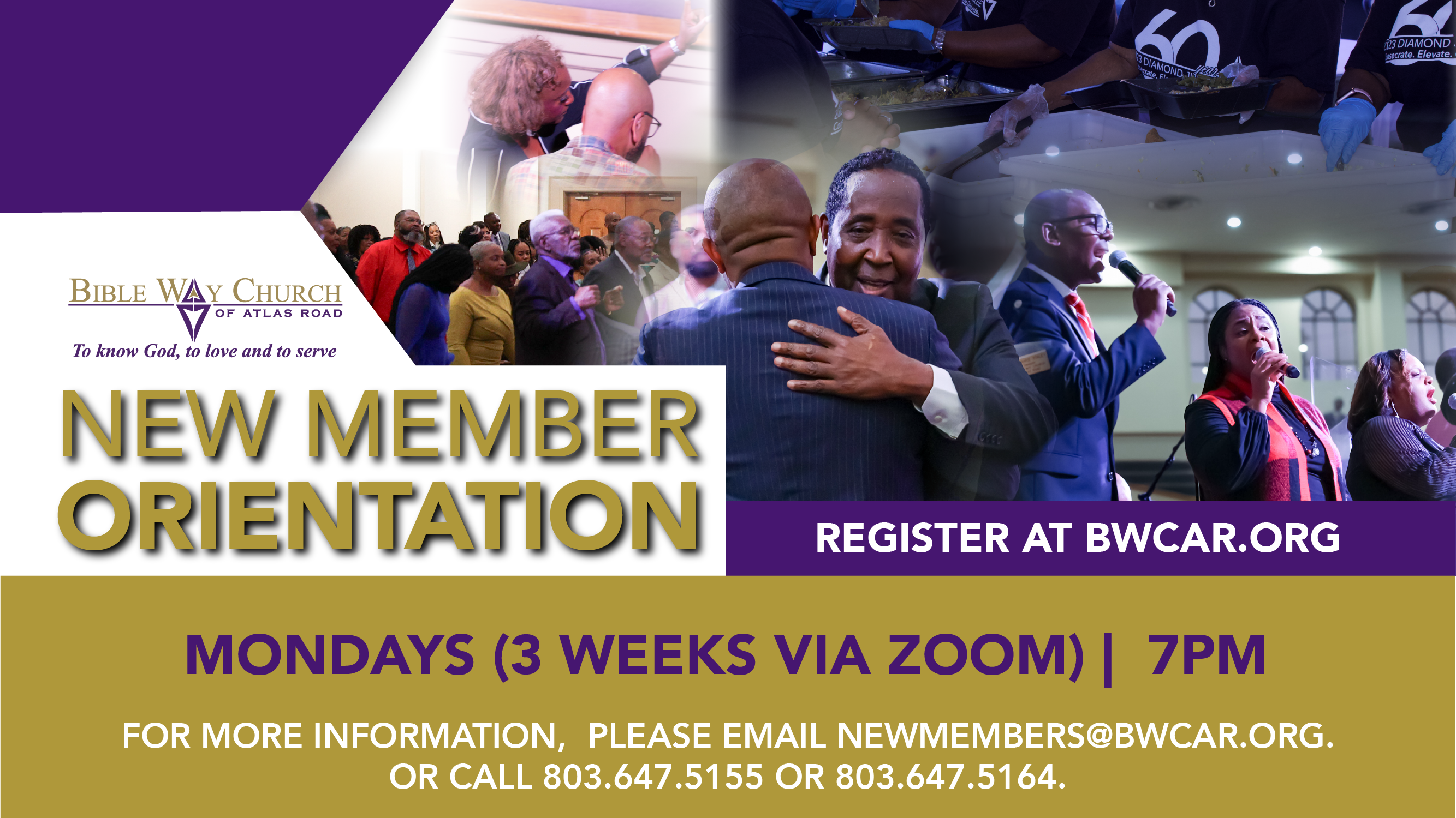 New Member Orientation | Bible Way Church of Atlas Road