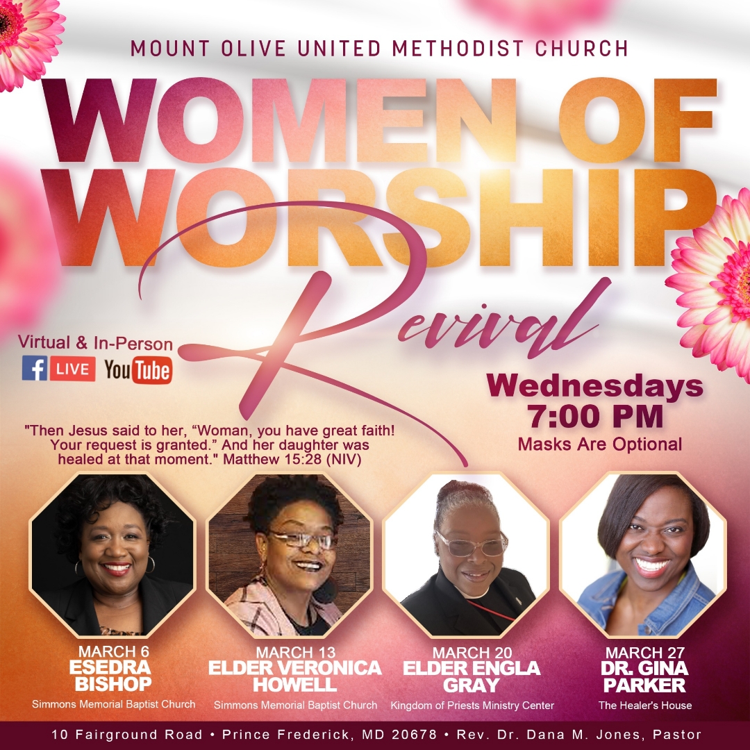 Women of Worship Revival | Mount Olive United Methodist Church