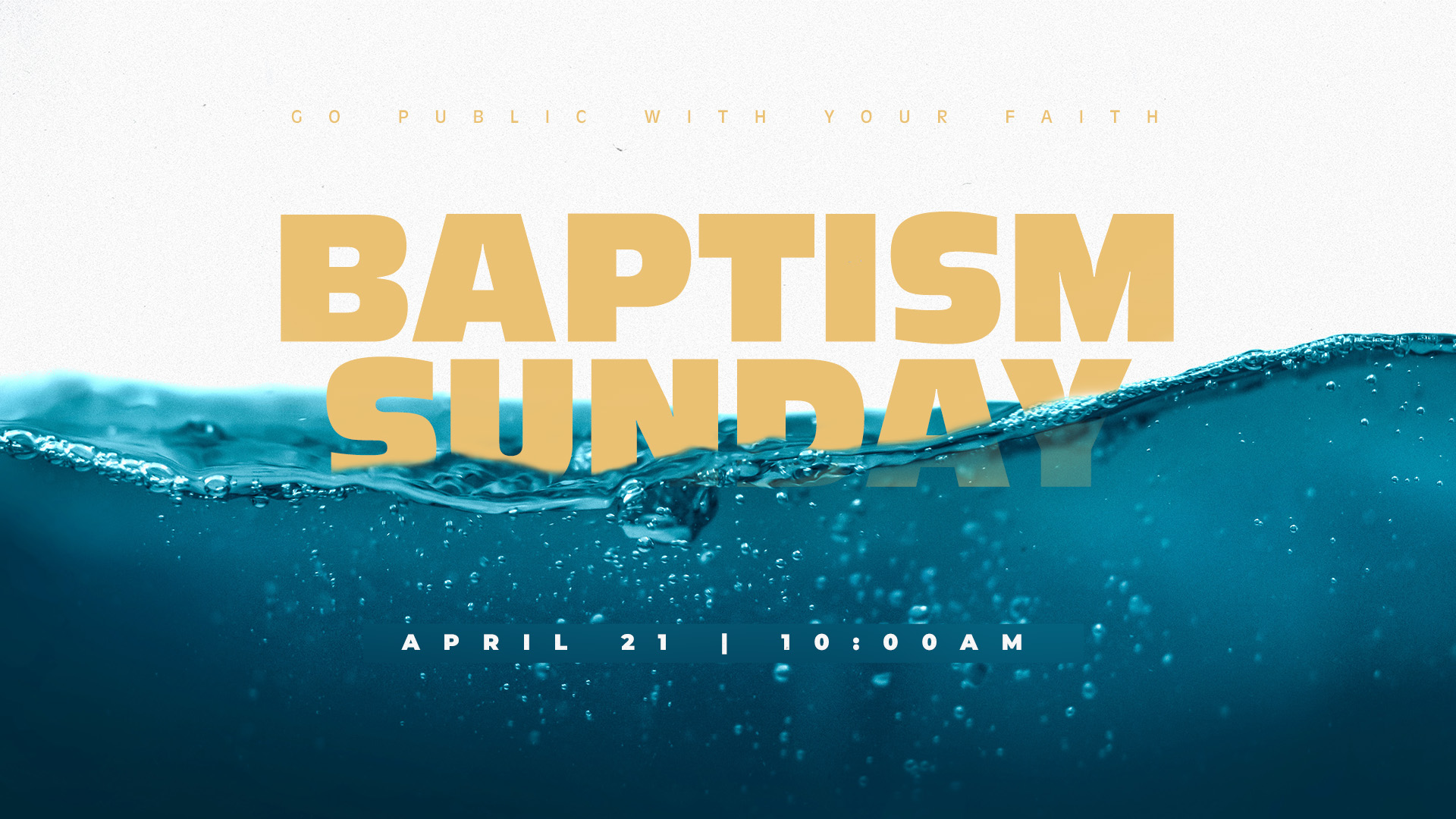 Baptism | Crossroads Community Church