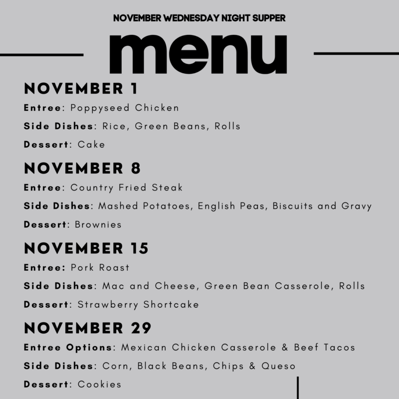 Wednesday Night Supper | Beech Haven Church