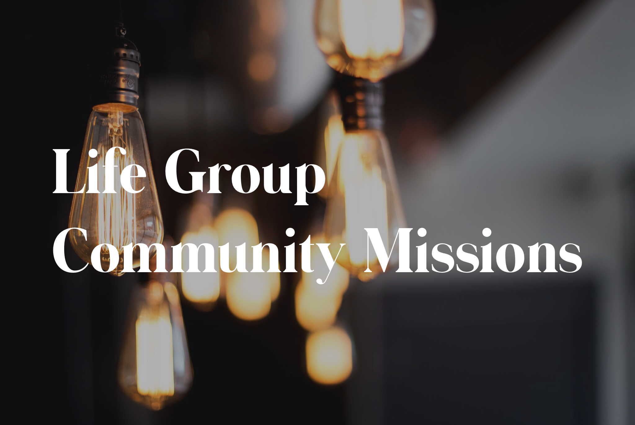 Refuge Church Life Group Community Missions: MAC Cares