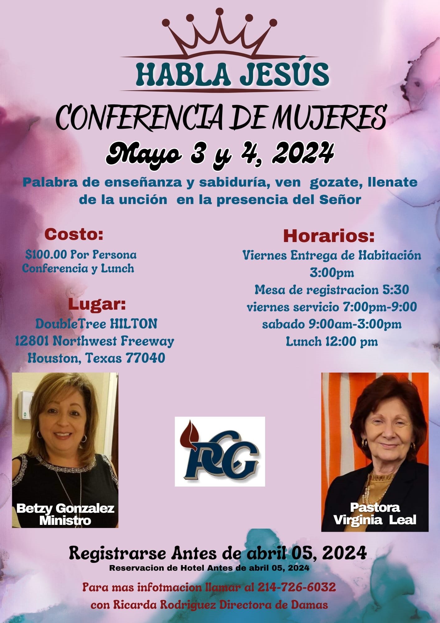 Women’s Conference – South Section – Houston | Texas Hispanic District PCG