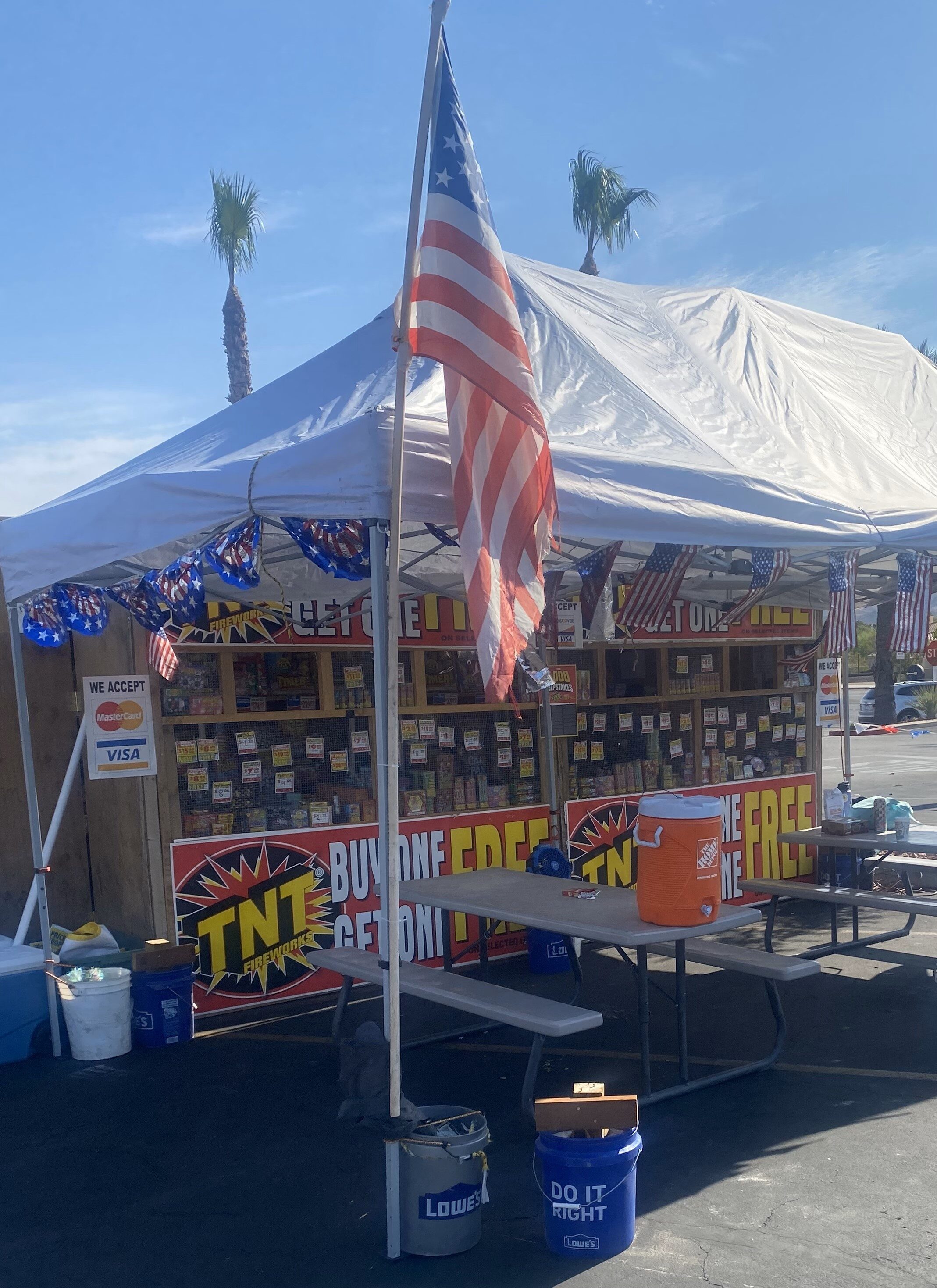 Fireworks Booth | Highland Hills Baptist Church