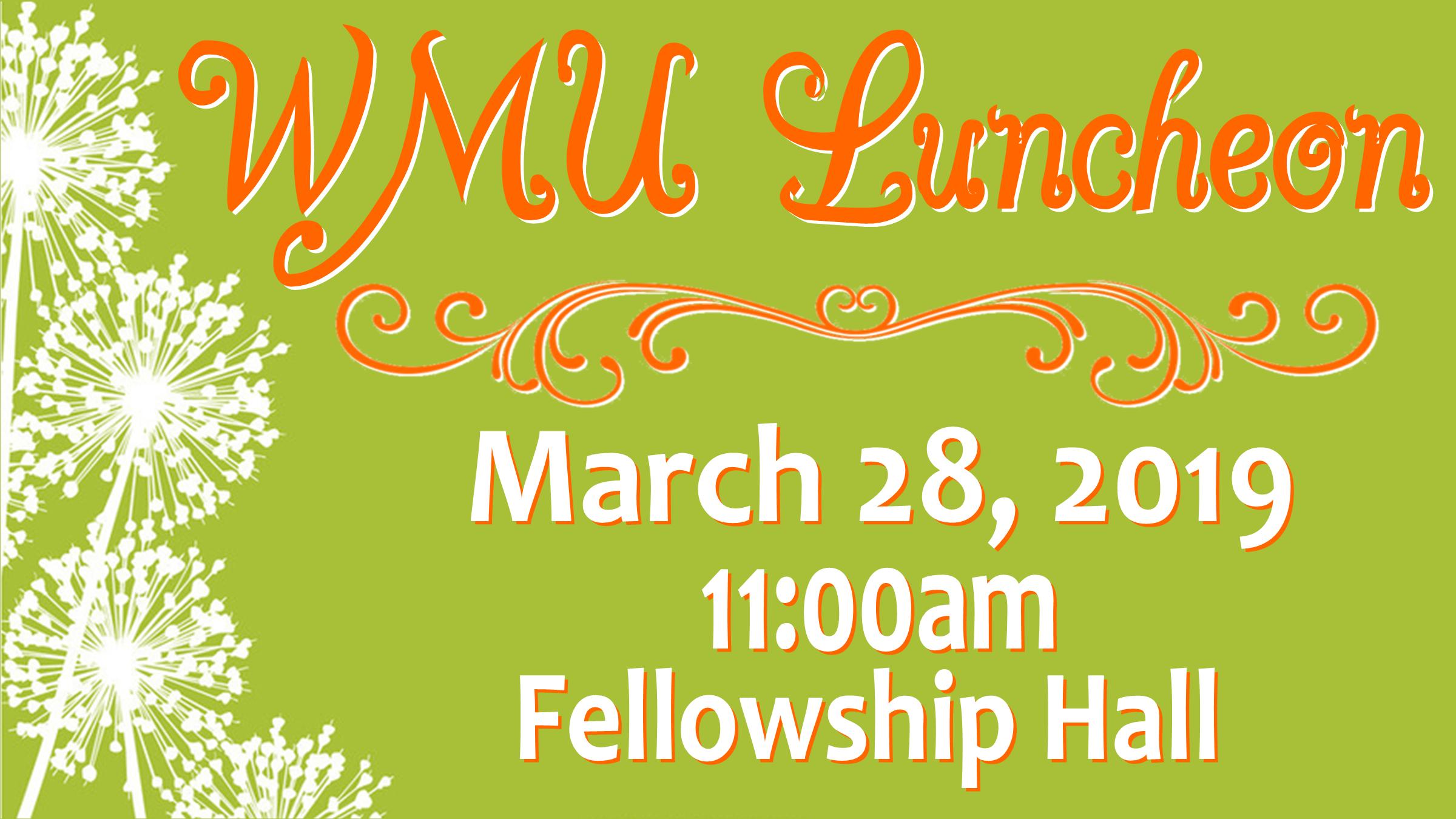 WMU March Luncheon | Oakland Heights Baptist Church